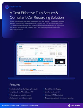 Call Recording Brochure Downloads | Call Recording