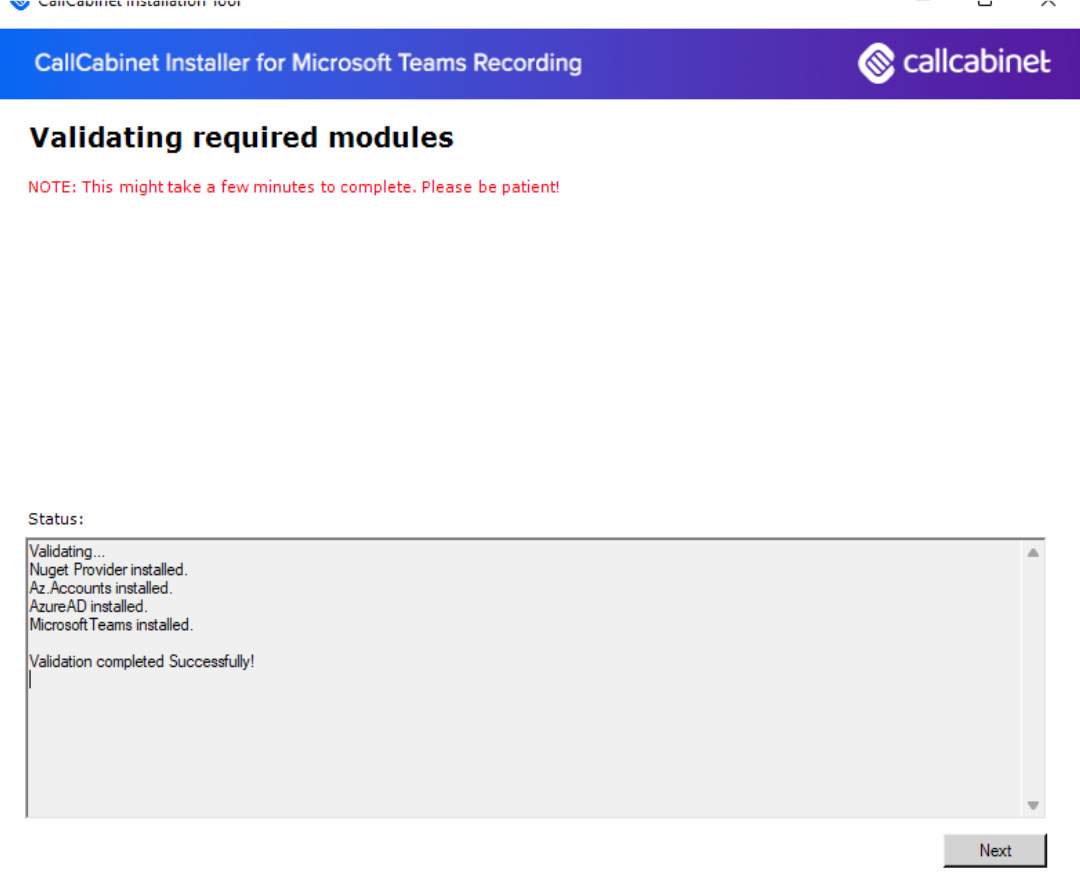 How to use the CallCabinet for Microsoft Teams Installer | Call Recording