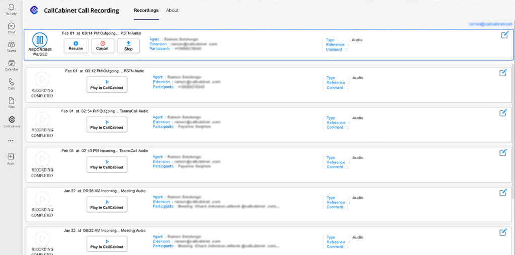 Microsoft Teams Call Recording | CallCabinet