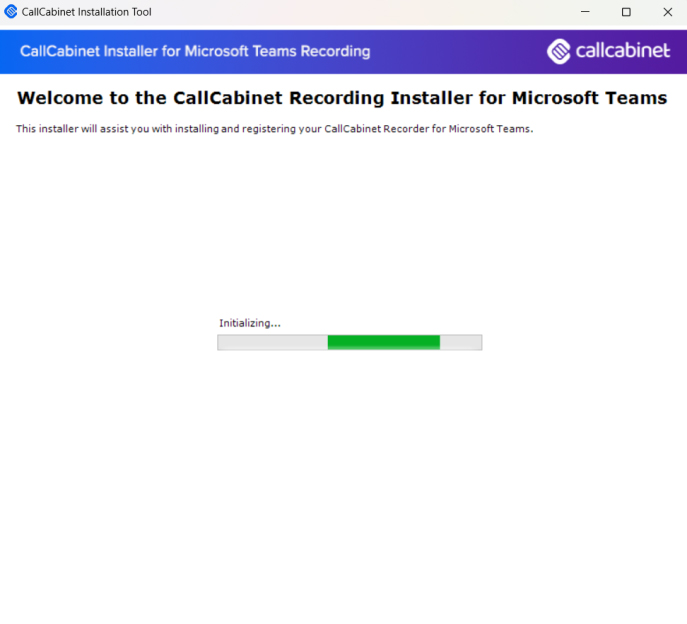CallCabinet for MS Teams Installer to Remove Installation